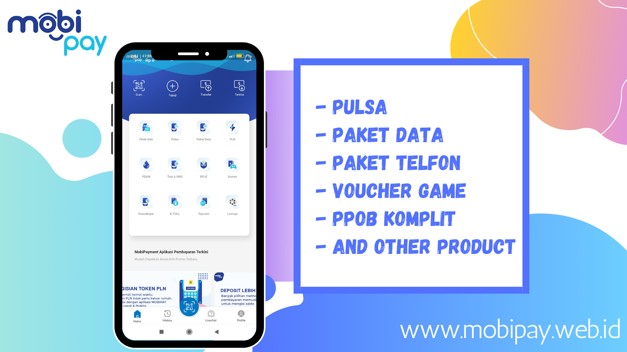 MobiPay Distributor Pulsa All Operator