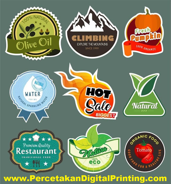 Jasa Percetakan STICKER LABEL Di Cibubur Harga Murah Bisa Nego - Jasa ...