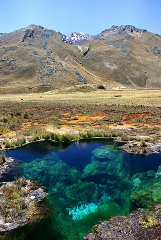 Conozca Huaraz: Laguna de los 7 colores (quebrada Pachacoto-Carpa)