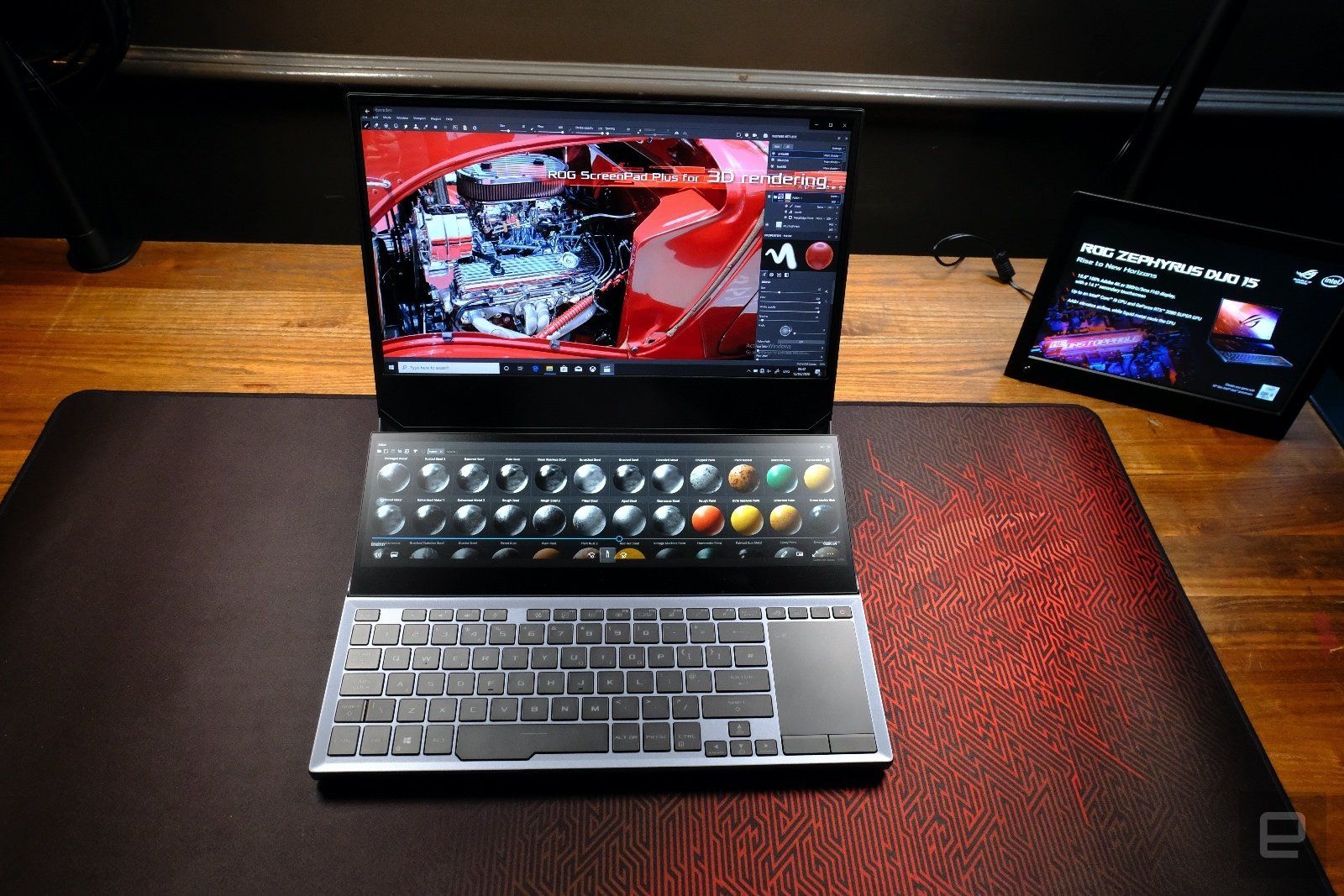 Asus Zephyrus Duo 15 .. a gaming laptop with two screens - 89Tips SHOW