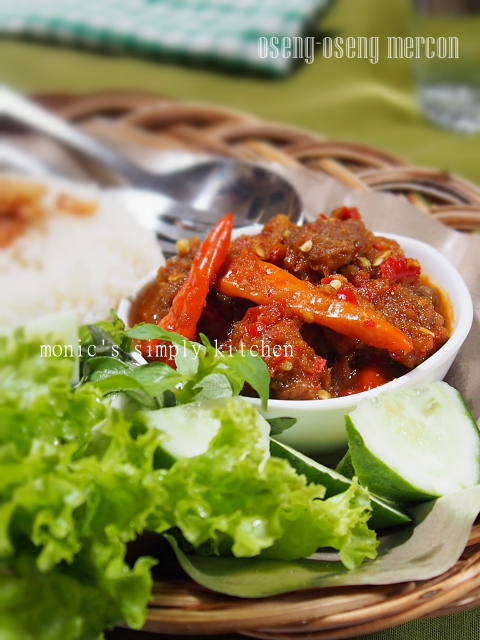 Oseng-Oseng Mercon - Monic's Simply Kitchen