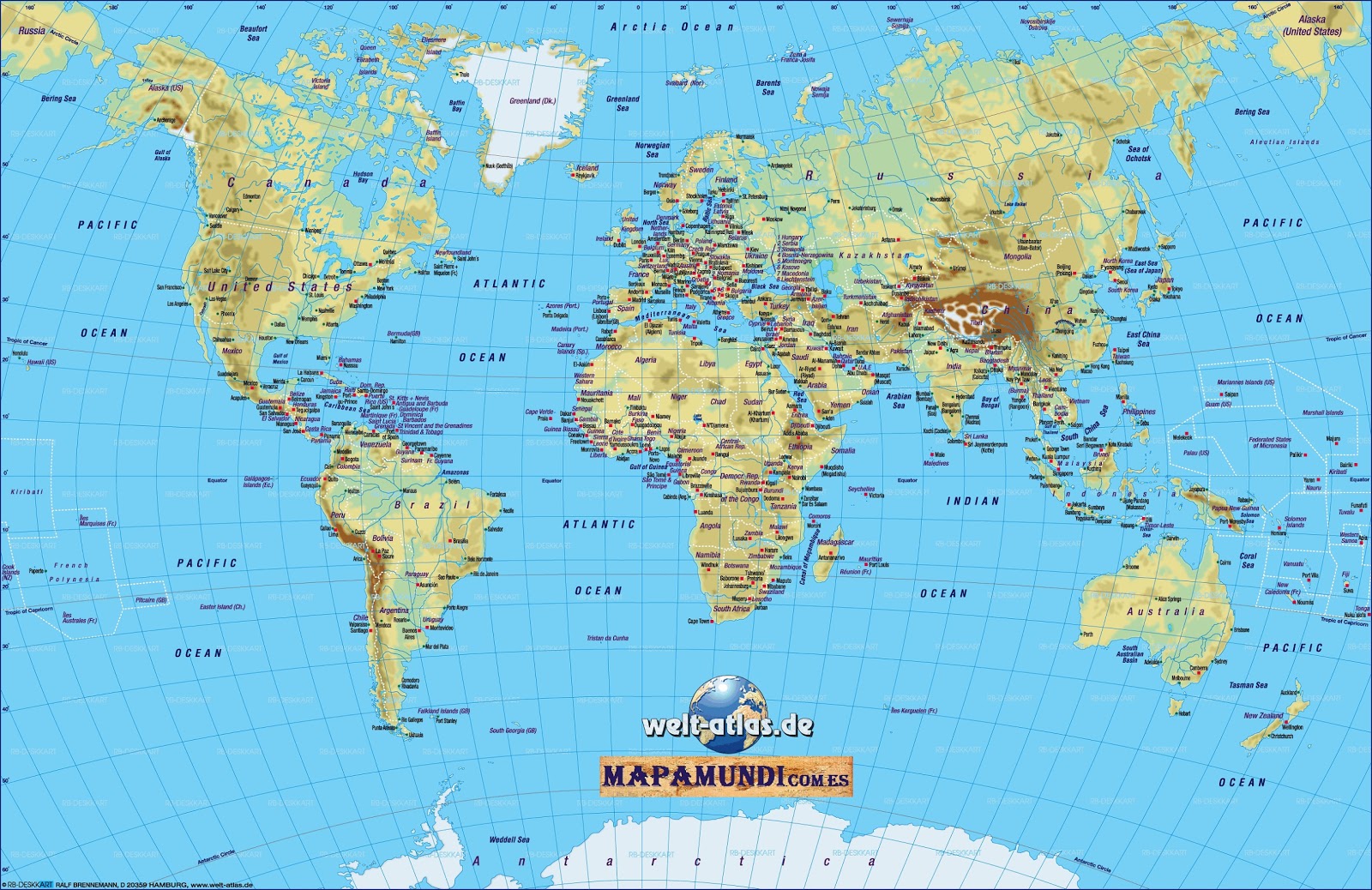 Imágenes de un mapamundi - Imagui