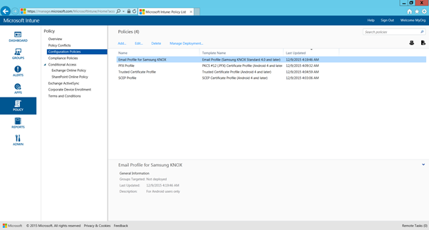 Technical Skills Enhancement World: EMS (Intune) : Configuring ...