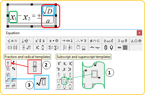 Menggunakan equation pada microsoft Word