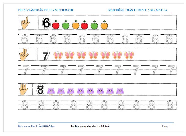 Giáo trình finger math