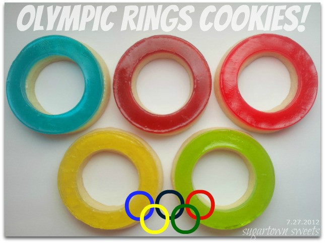 Sugartown Sweets: Olympic Rings Cookies!