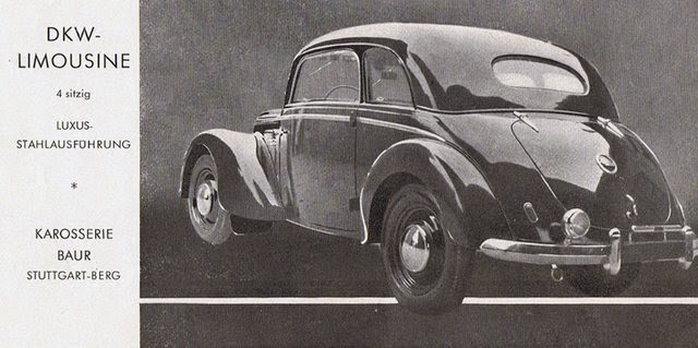 Heinkel Scooter Project: DKW's forgotten model - DKW F10