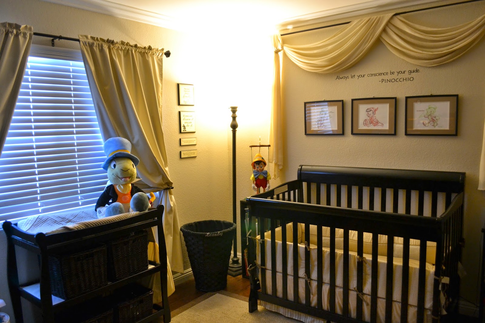 Do Tell, Anabel: Saying Bye to Benny's Pinocchio-Themed Nursery