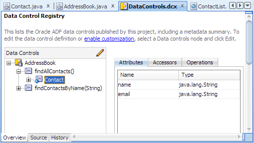 使用adf Data Binding 之一:使用javabean Data Controladfdata Csdn博客 8437