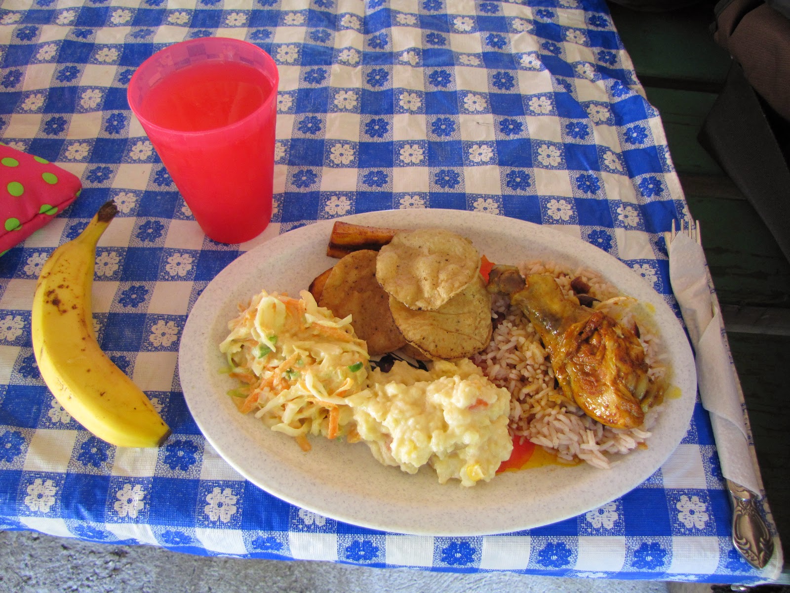 Senior Colloq 2012 Belize: Awesome Food for lunch!