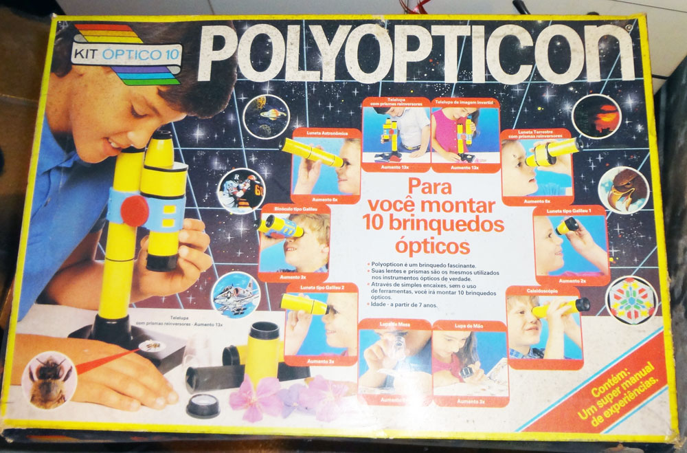 Blog Bazar dos Usados e NOVOS também: Kit Optico - Polyopticon