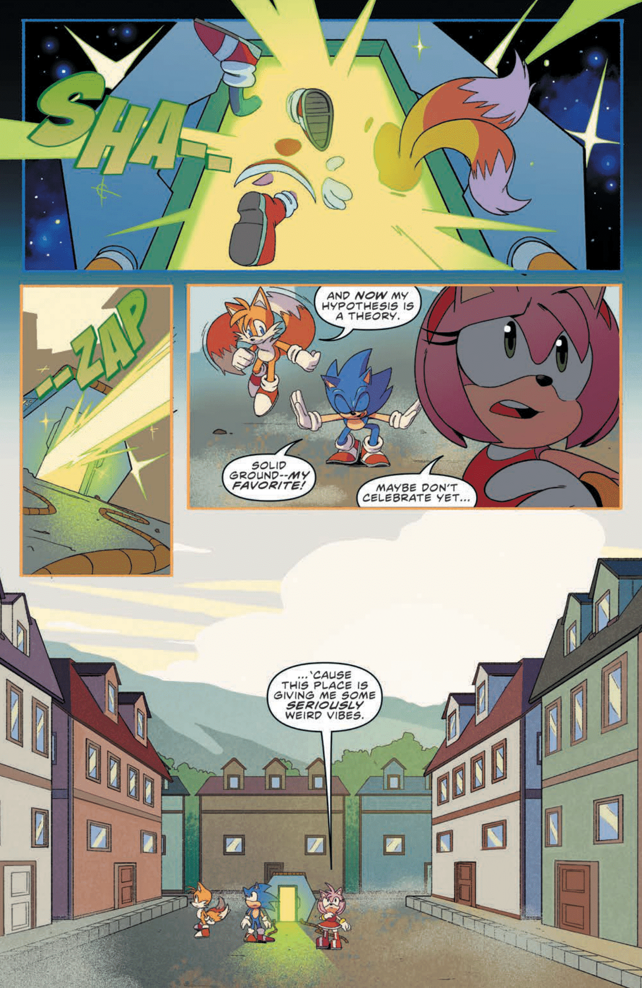 PREVIEW DE LA ENTREGA #38 DE SONIC THE HEDGEHOG DE IDW PUBLISHING