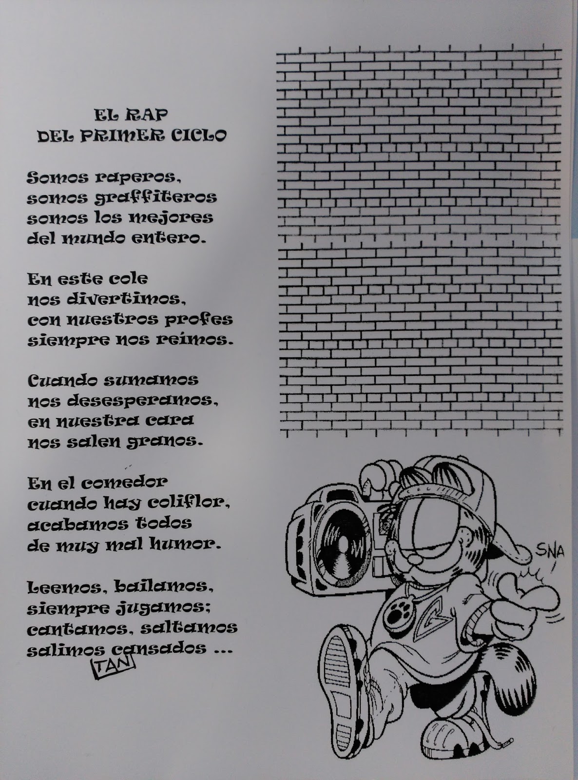 El blog de primero: Nuestro Rap