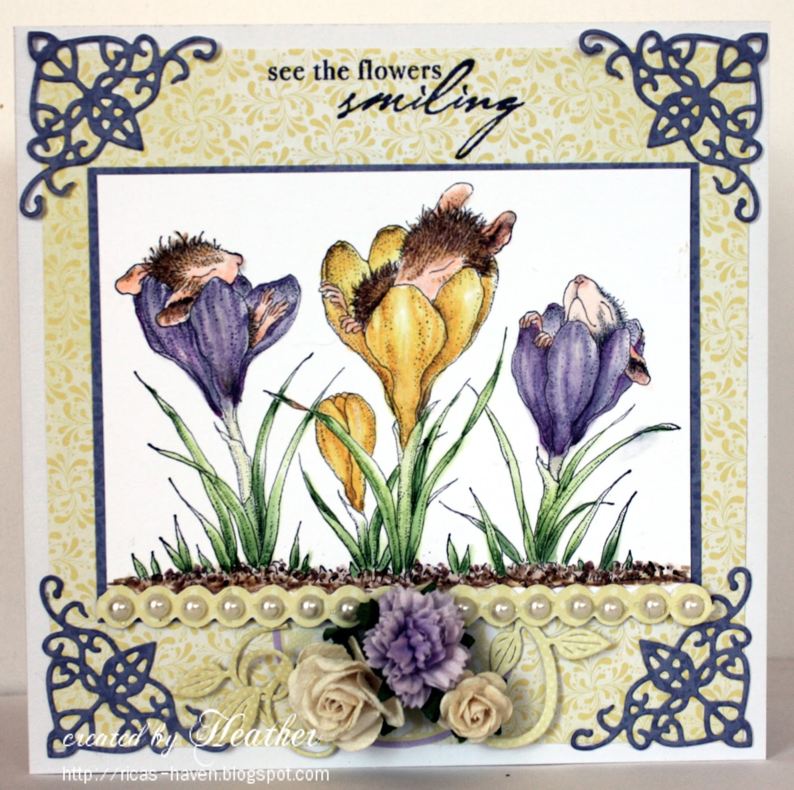 Heather's Haven: House Mouse & Friends find it Spring Time