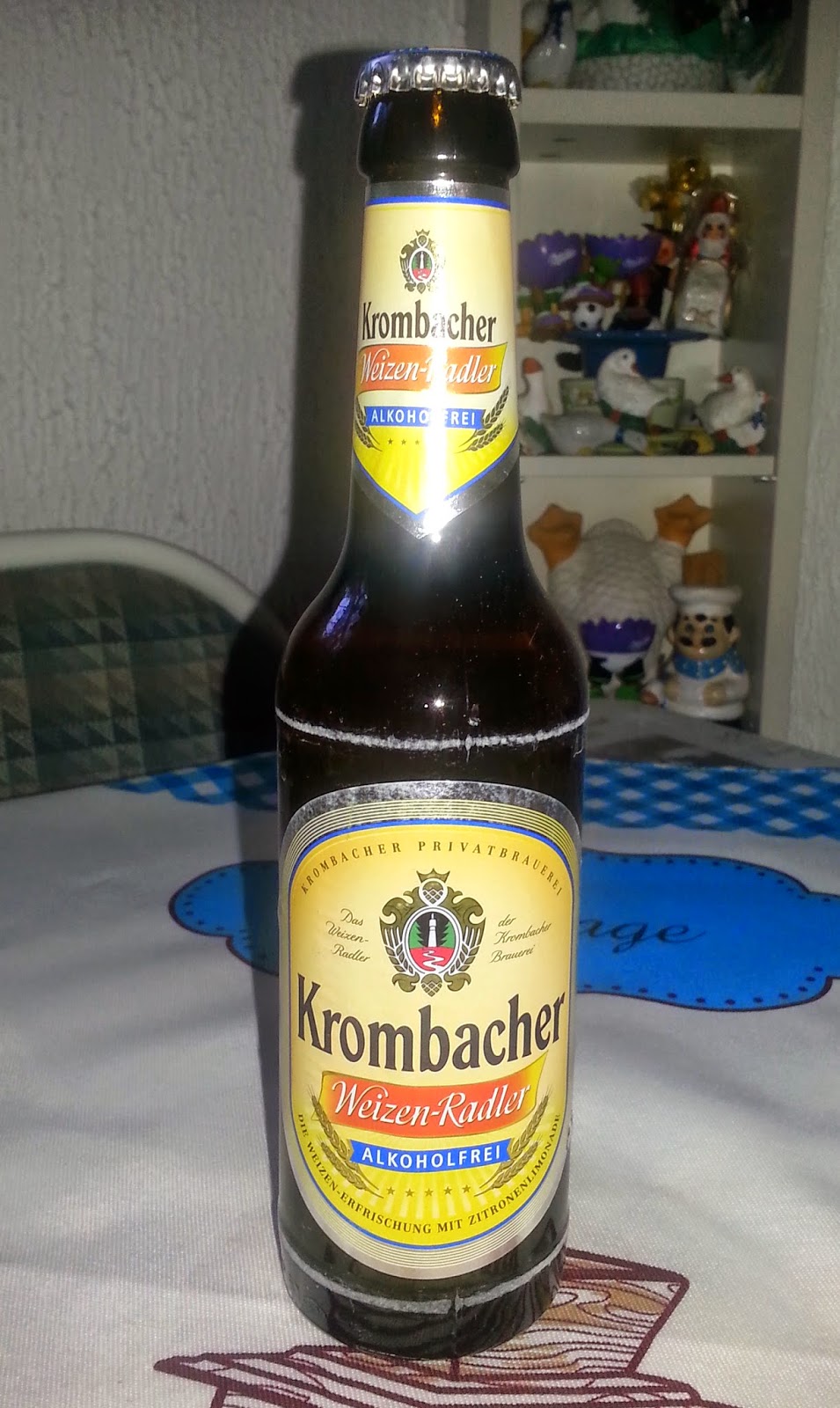Muttis Produkttest Blog: Krombacher Weizen-Radler Alkoholfrei