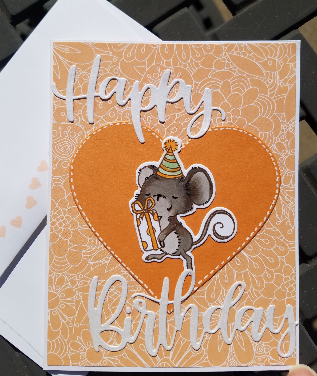 Crafting With Jeanne: Happy Birthday Mouse