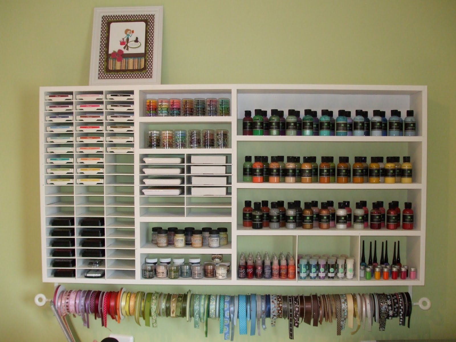 Scrapbook Room Organization