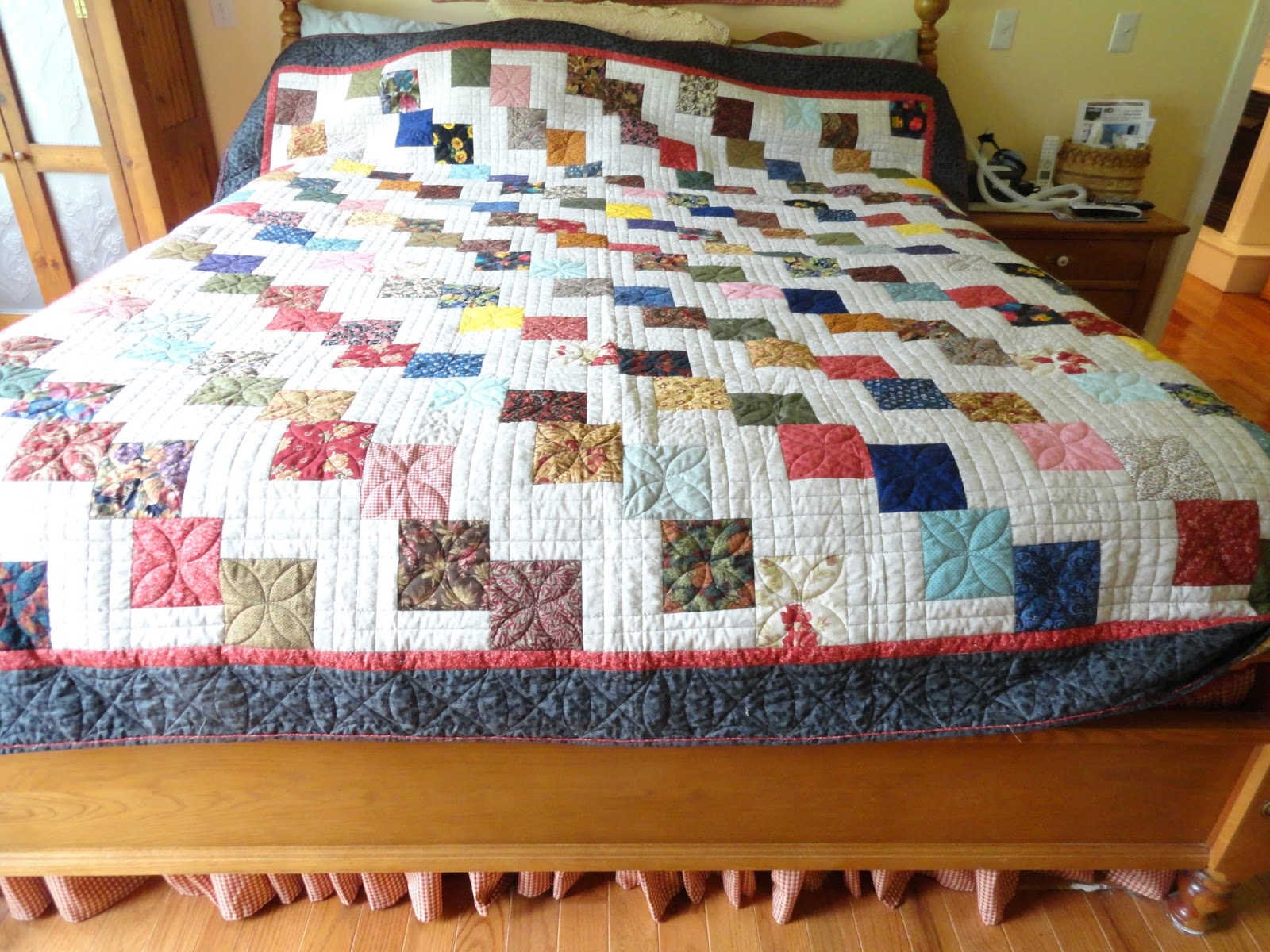 Tennessee Quilter: Falling Charms and Split Four Patch