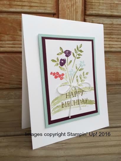 StampinTX: Oh So Cute and Simple Birthday Card