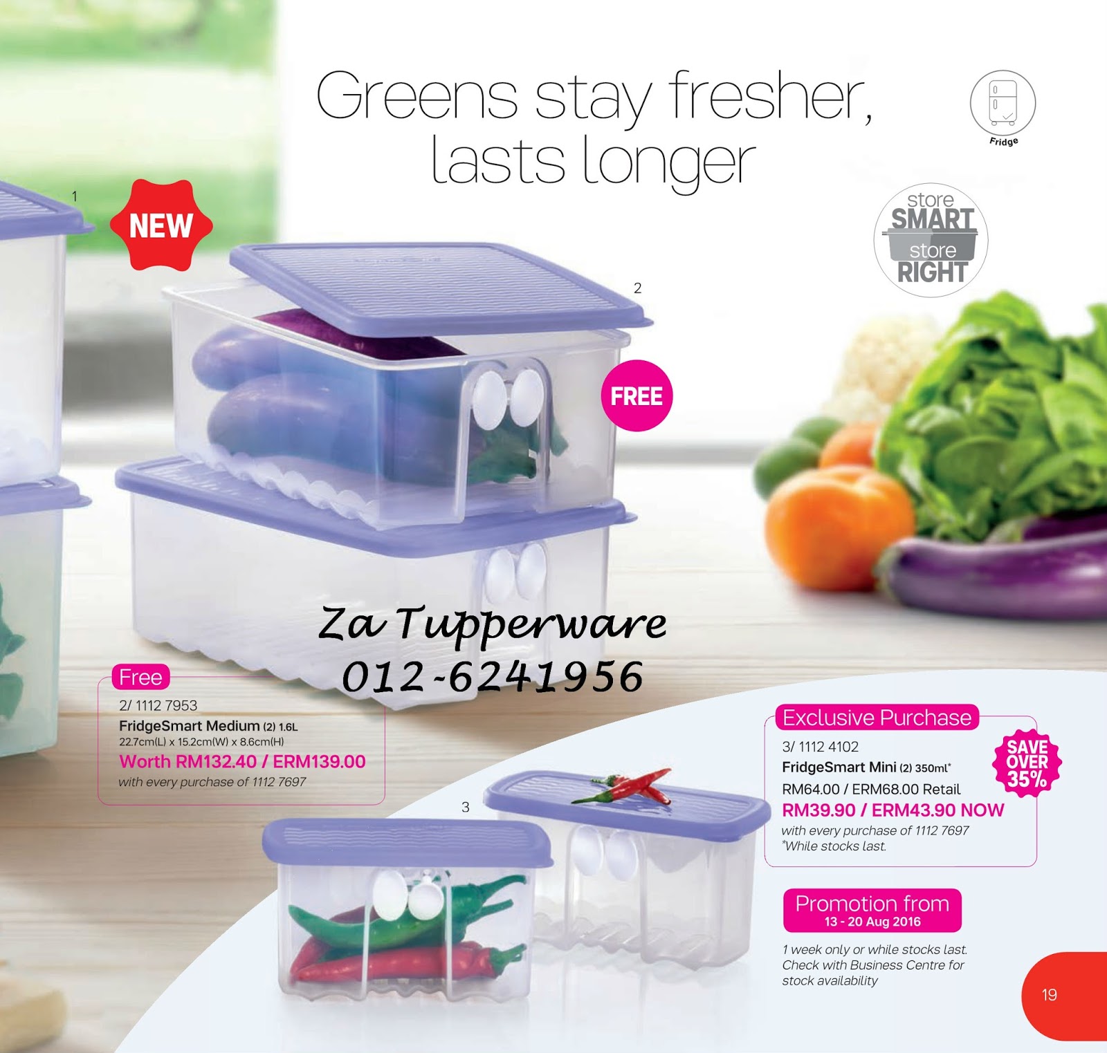 Za Tupperware Malaysia : August 2016