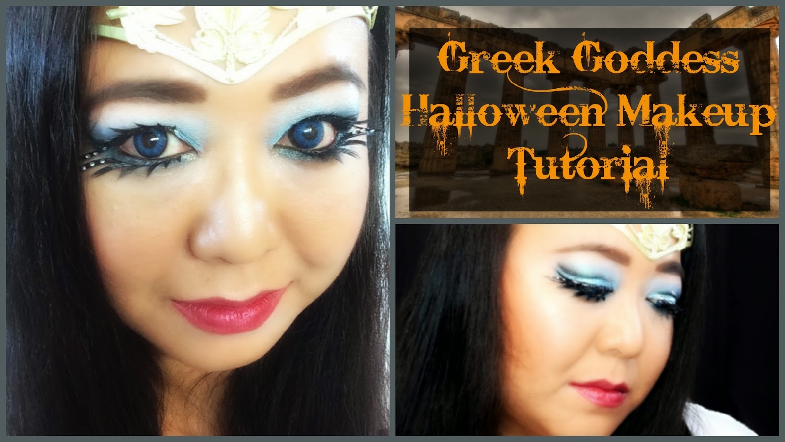 MakeupMaiWorld: Greek Goddess Halloween Makeup Tutorial