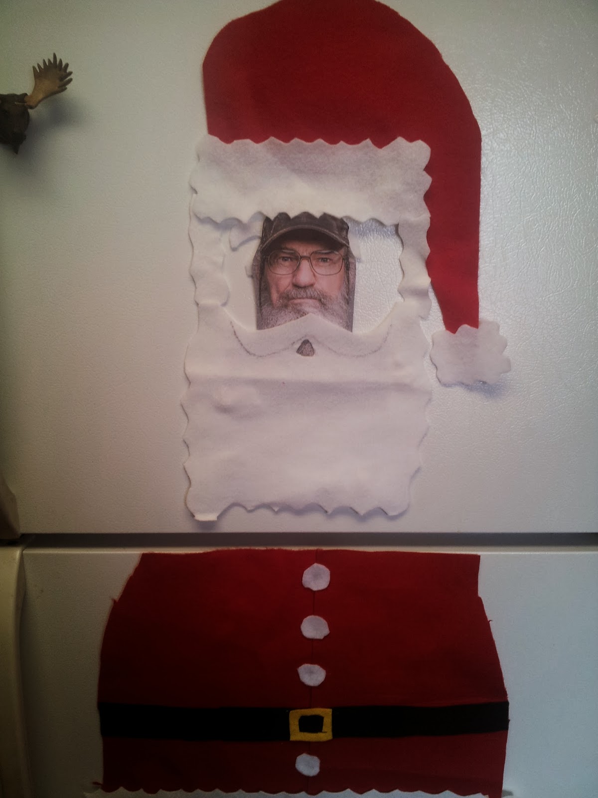 Working Mom Wonders: Santa Fridge