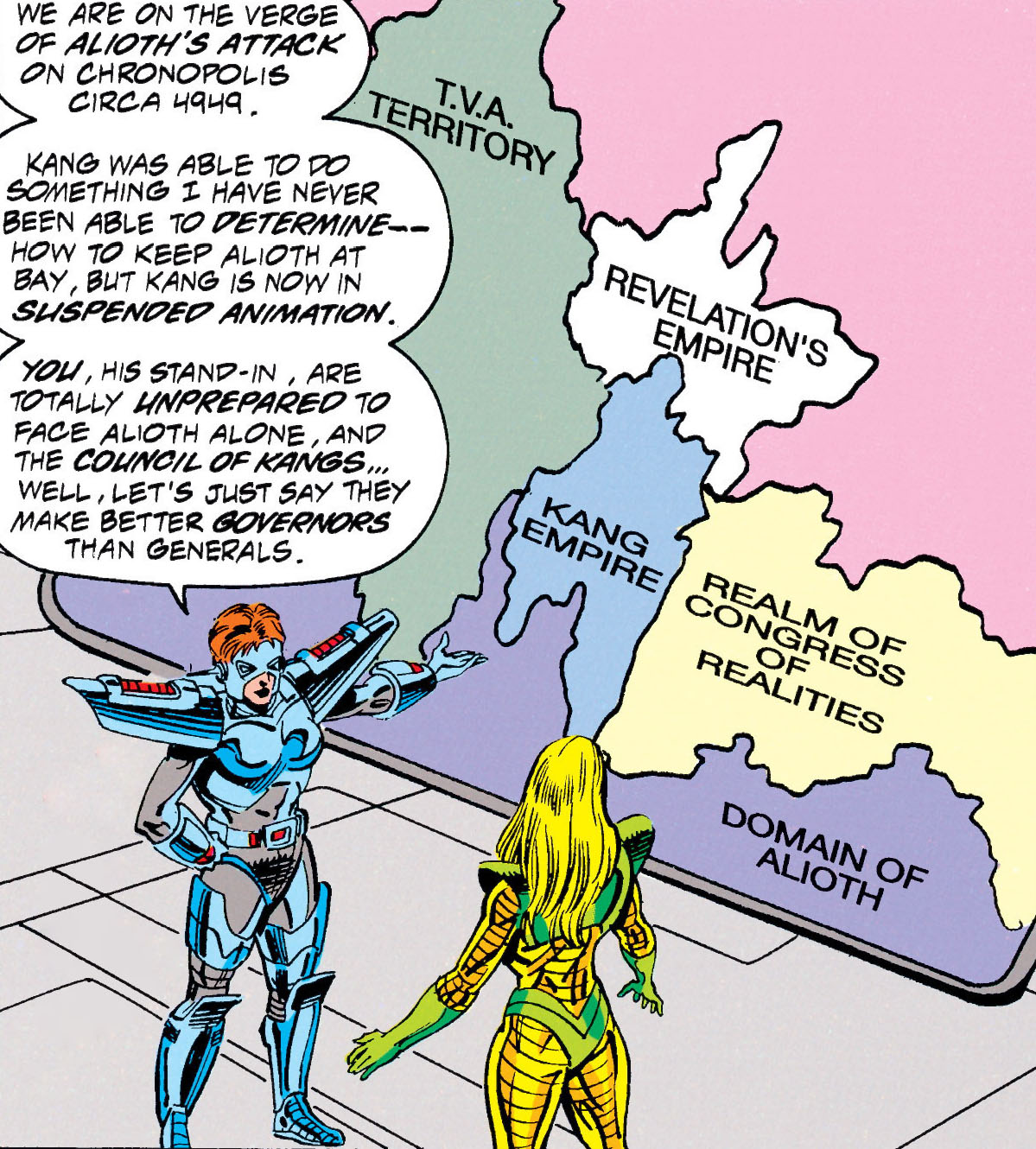 漫威宇宙導讀 (九) ：時間組織 ~ 美漫X閒聊