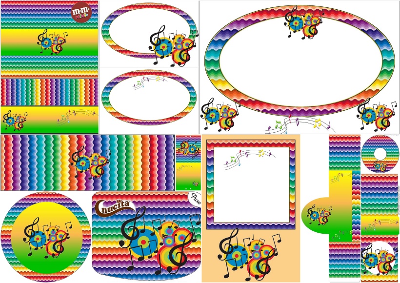 Music Birthday Party: Free Printable Candy Buffet Labels. - Oh My ...