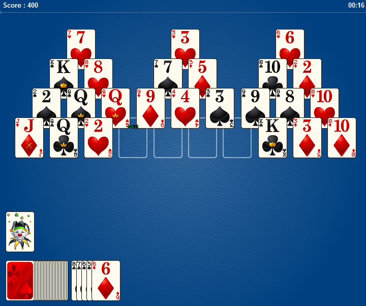 Card games: Tri Peaks Solitaire - 3 | Top Games Tube