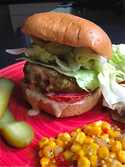 Smith's Vegan Kitchen: Karma Burgers