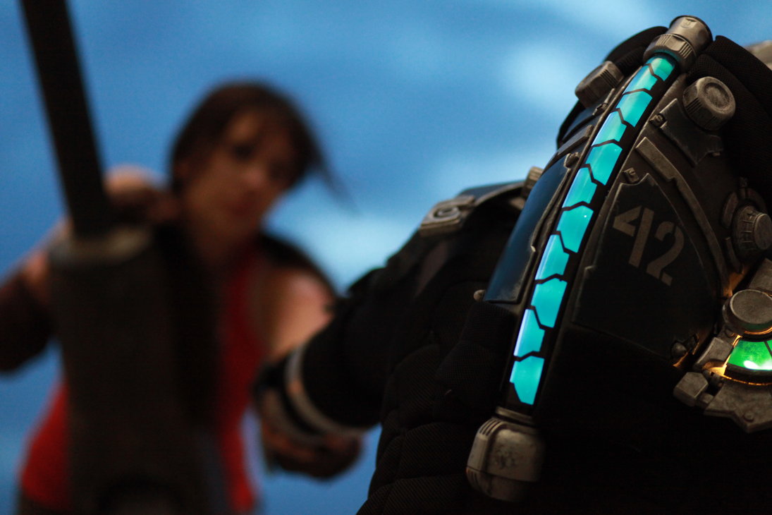 mataleone: Cosplay fantástico de Isaac Clarke de "Dead Space"