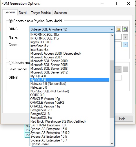 Cara membuat CDM, LDM, PDM dan SQL tentang Inventory gudang [bahasa]