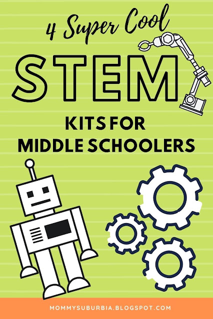 Mommy Suburbia: 4 Super Cool STEM Project Kits For Middle Schoolers
