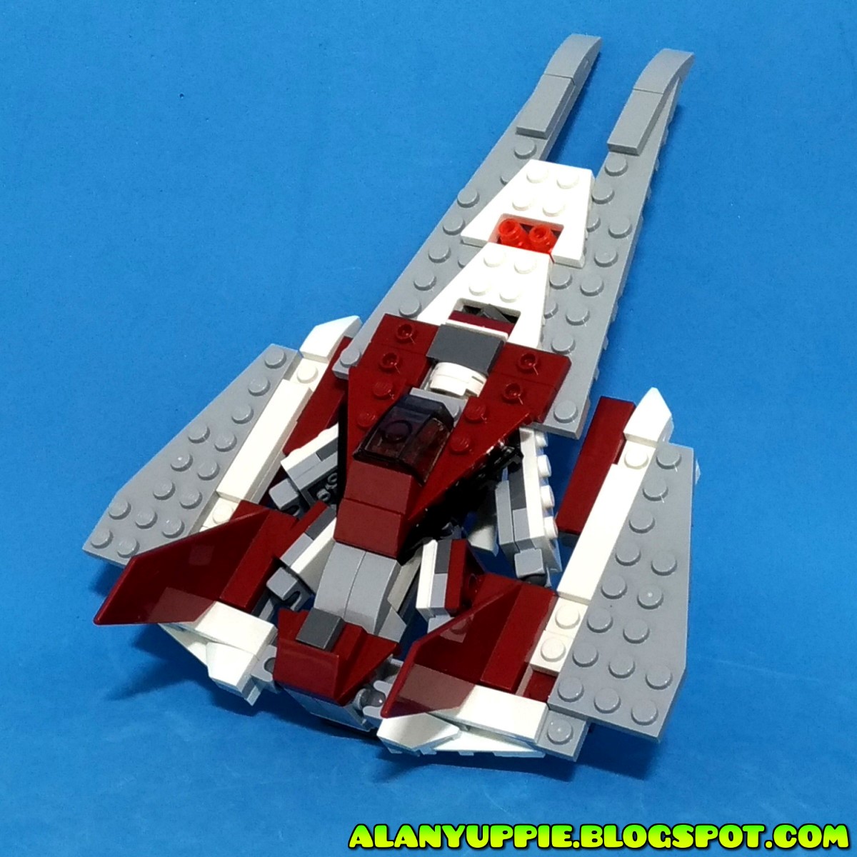 Alanyuppie's LEGO Transformers: Video Tutorial: Transformer Space jet ...