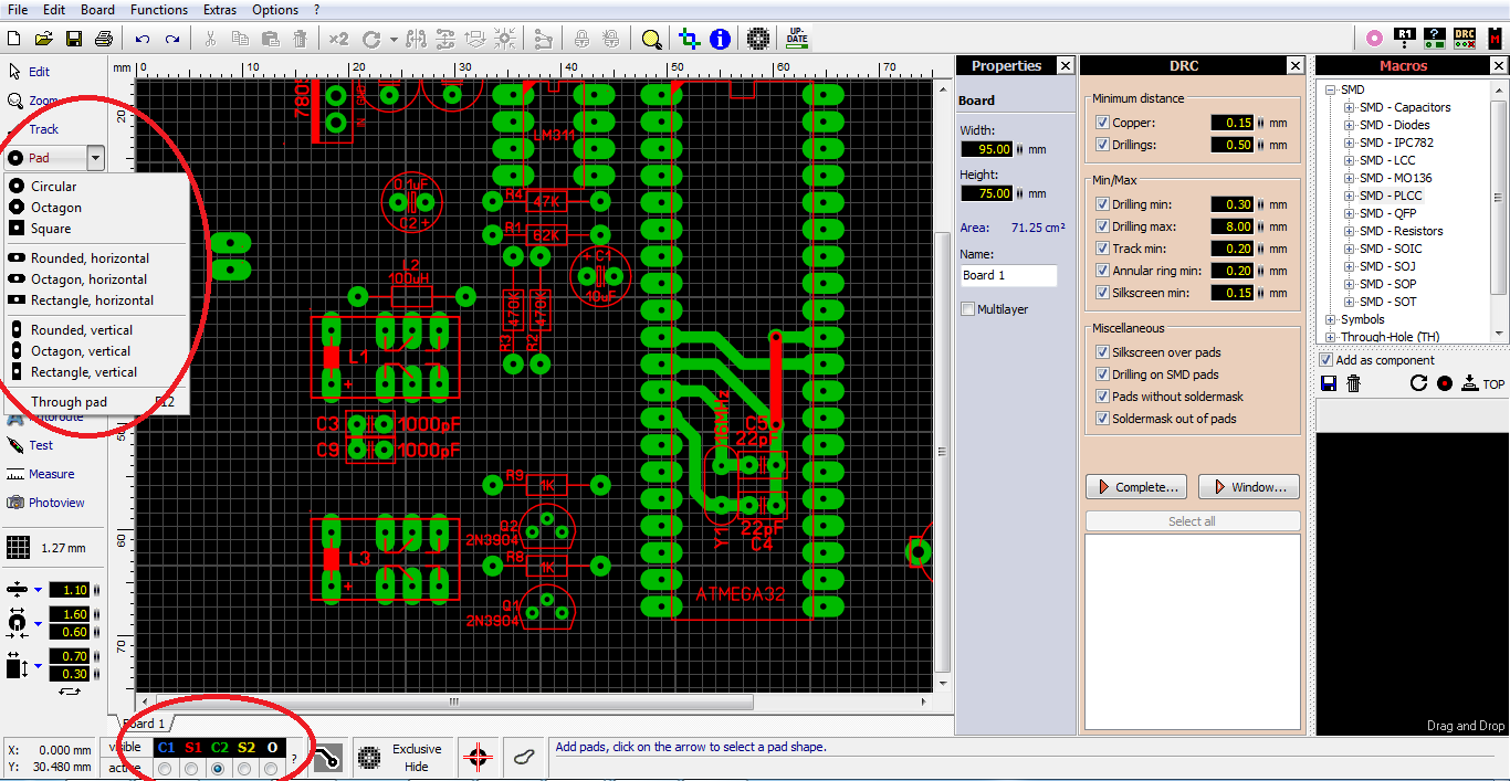 Cara Membuat Desain Layout PCB Menggunakan Sprint Layout