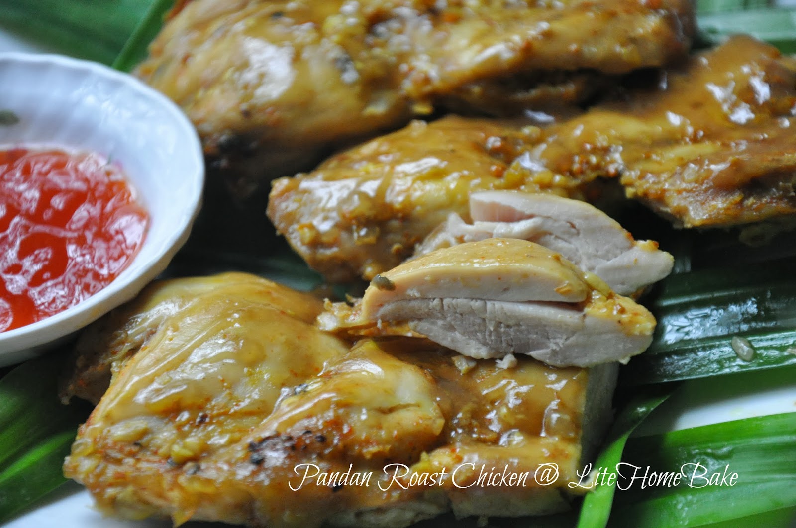 Pandan Chicken, the Lazier Way ~ Lite Home Bake