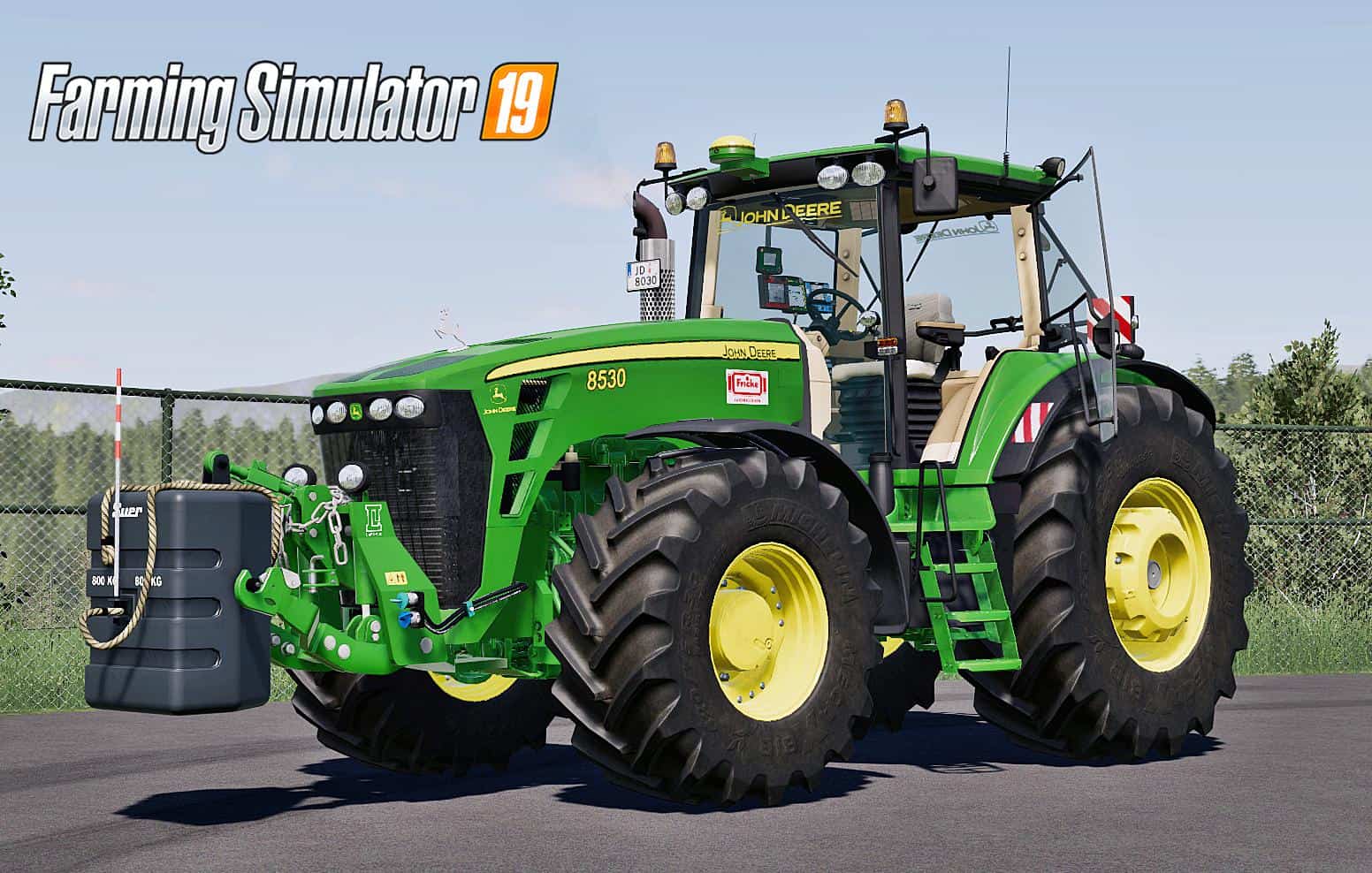 FS19 John Deere 8030 Series v1.0 - FS 19 & 22 USA Mods Collection