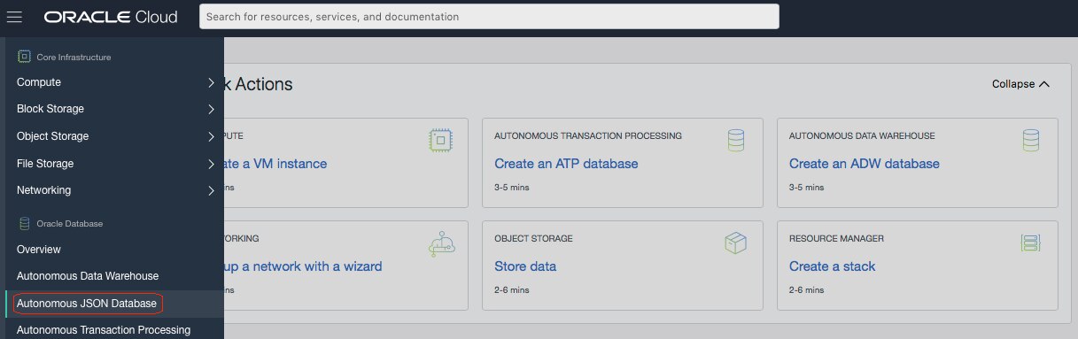 Introducing Oracle Autonomous JSON Database for application developers | DB Exam Study