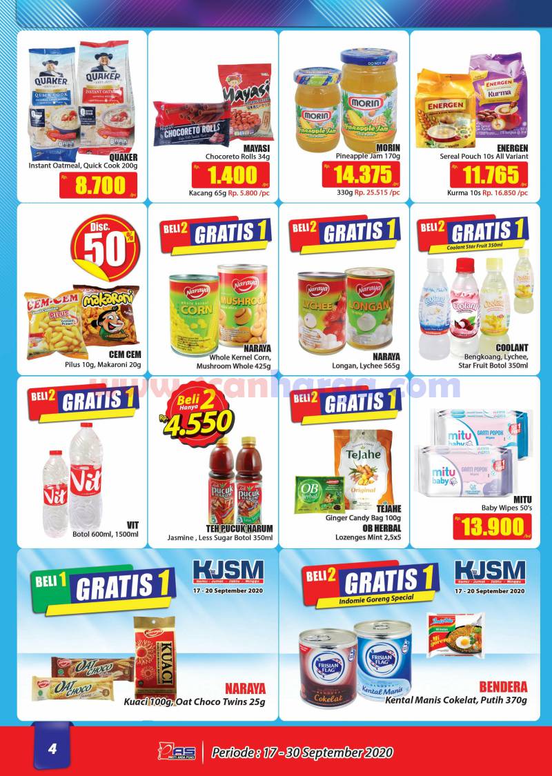 √ Katalog Promo Hari Hari Pasar Swalayan 17 - 30 September 2020 ...
