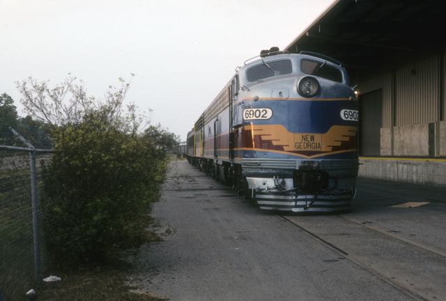 Chuck's Ramblings: August 1992 -- The New Georgia Railroad from Atlanta ...