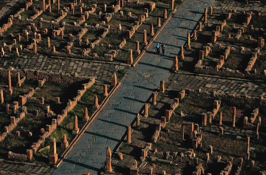 Archaeological site of Timgad | In Algeria