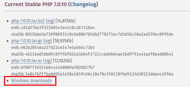 算譜記録帳: Windows 10で起動したApache HTTPdサーバとPHPを連携させる