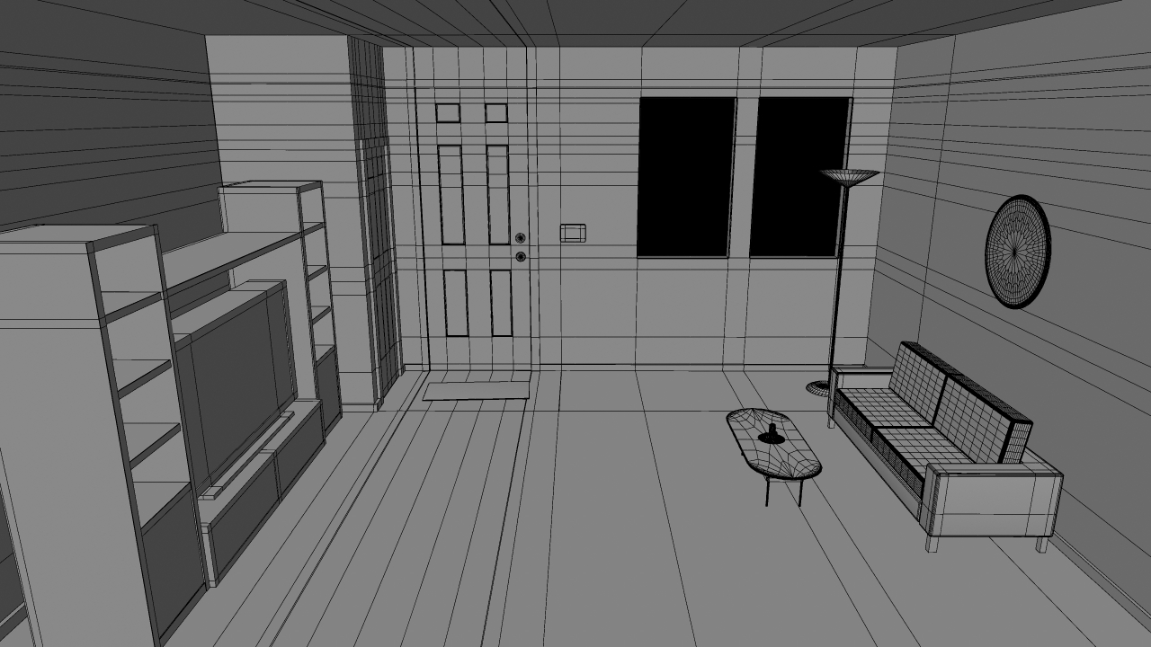 Rebekah Weatherly - PUB: Room Wireframe Model - Midterm