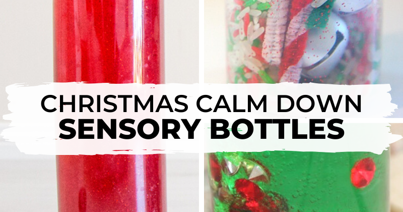 20+ Calming Christmas Sensory Bottles for Kids | And Next Comes L ...