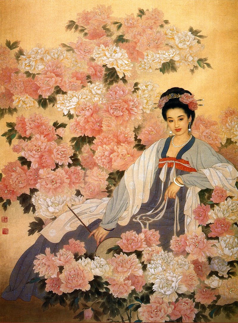 El Hurgador [Arte en la Red]: Wang Meifang y Zhao Guojing [Pintura Gongbi]
