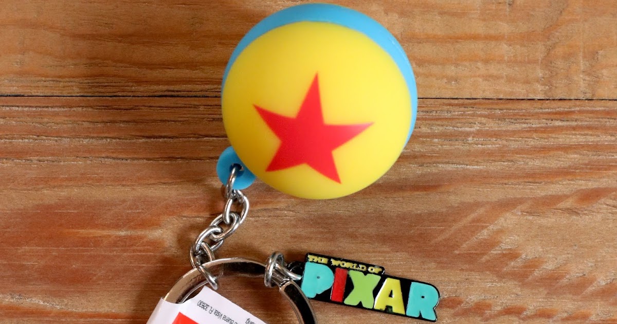 Dan the Pixar Fan: Disney Parks "The World of Pixar" Luxo Ball Keychain