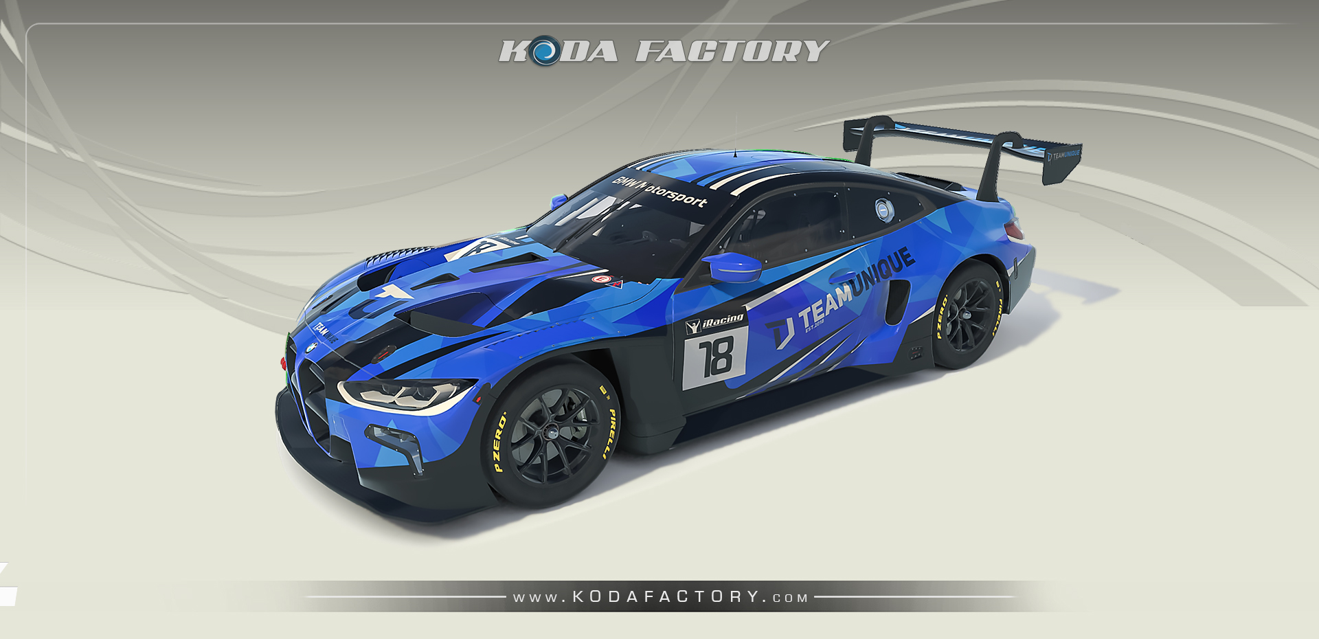 Koda Factory: Team Unique Simracing BMW M4 GT3 | iRacing