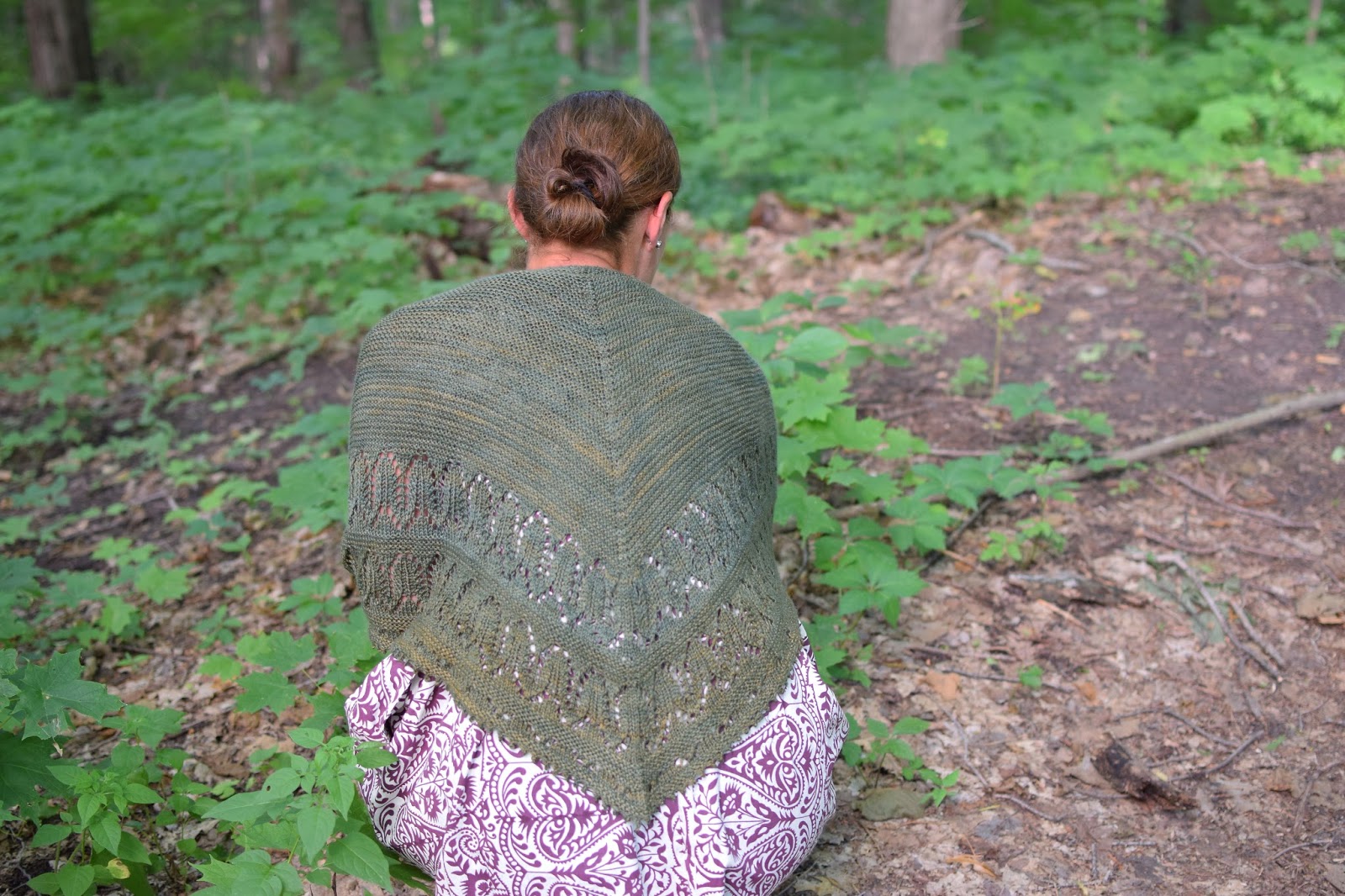 Susan B. Anderson: Perfect Retreat Shawl ~ Pattern Release Sale!