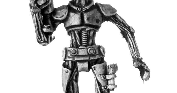 Wargame News and Terrain: Gringo40s: New Near Distant Future 28mm Robot ...