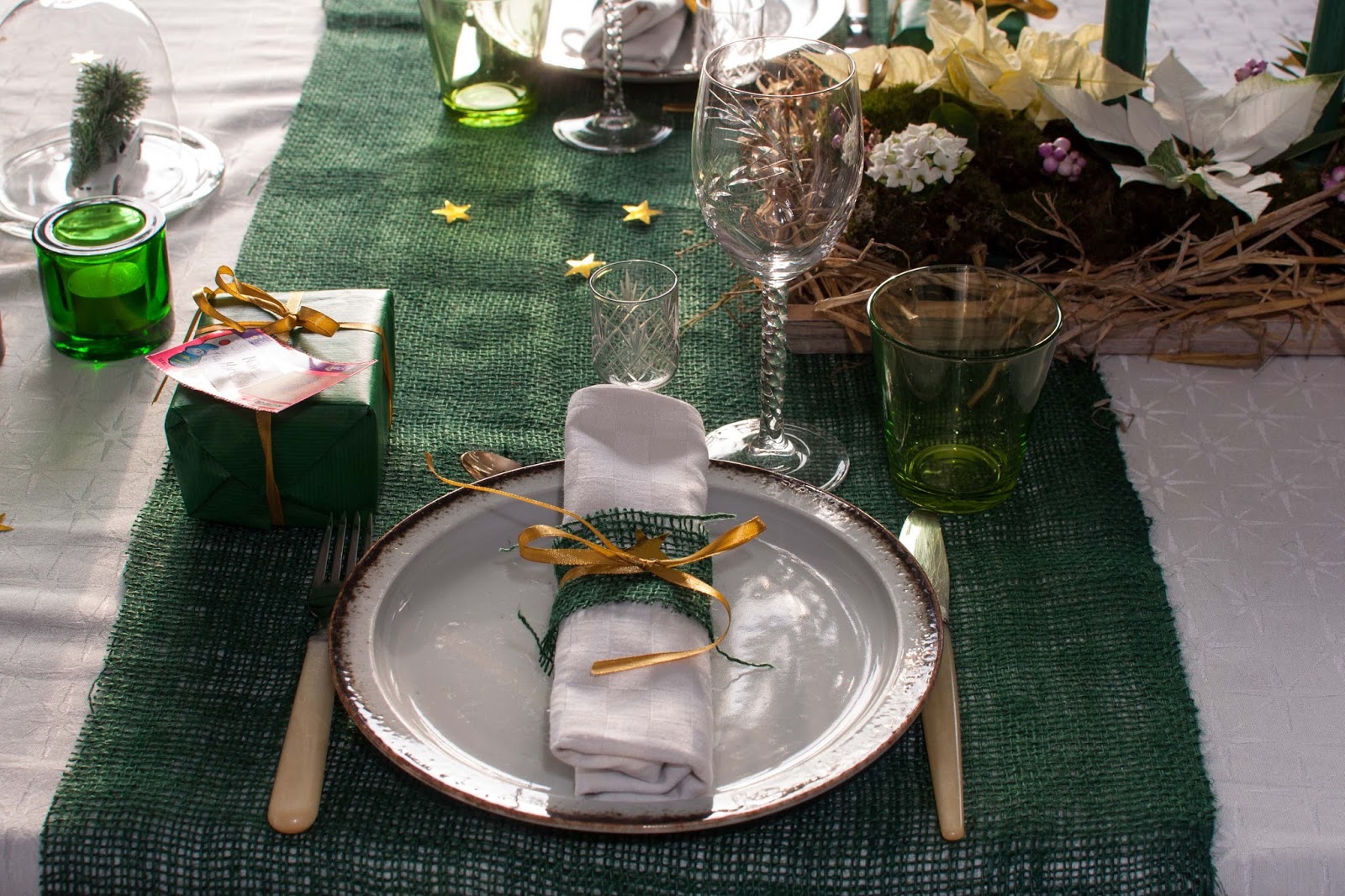 Kreativ Tankeknips: Inspiration til juleborde.